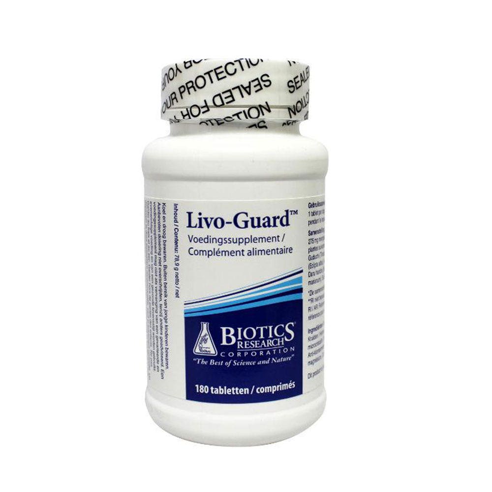 Biotics Research Livo Guard 180 Tablets - Easypara