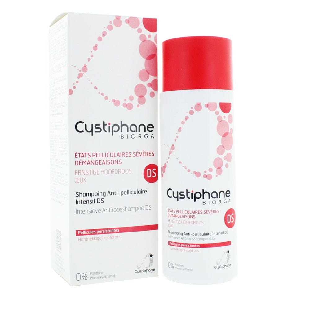 Intensive Anti Dandruff Shampoo Ds Cystiphane 200ml- Biorga - Easypara