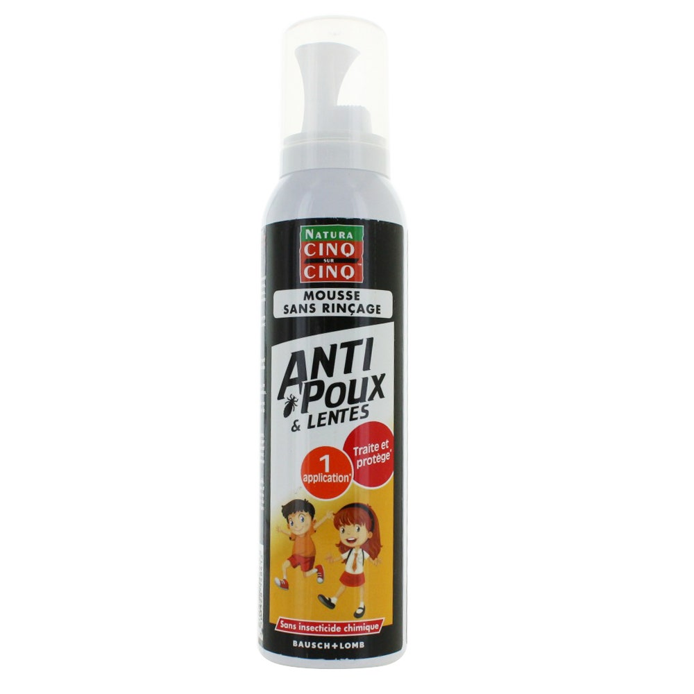 Cinq Sur Cinq Anti-Lice & Nits Foam 150ml - Easypara