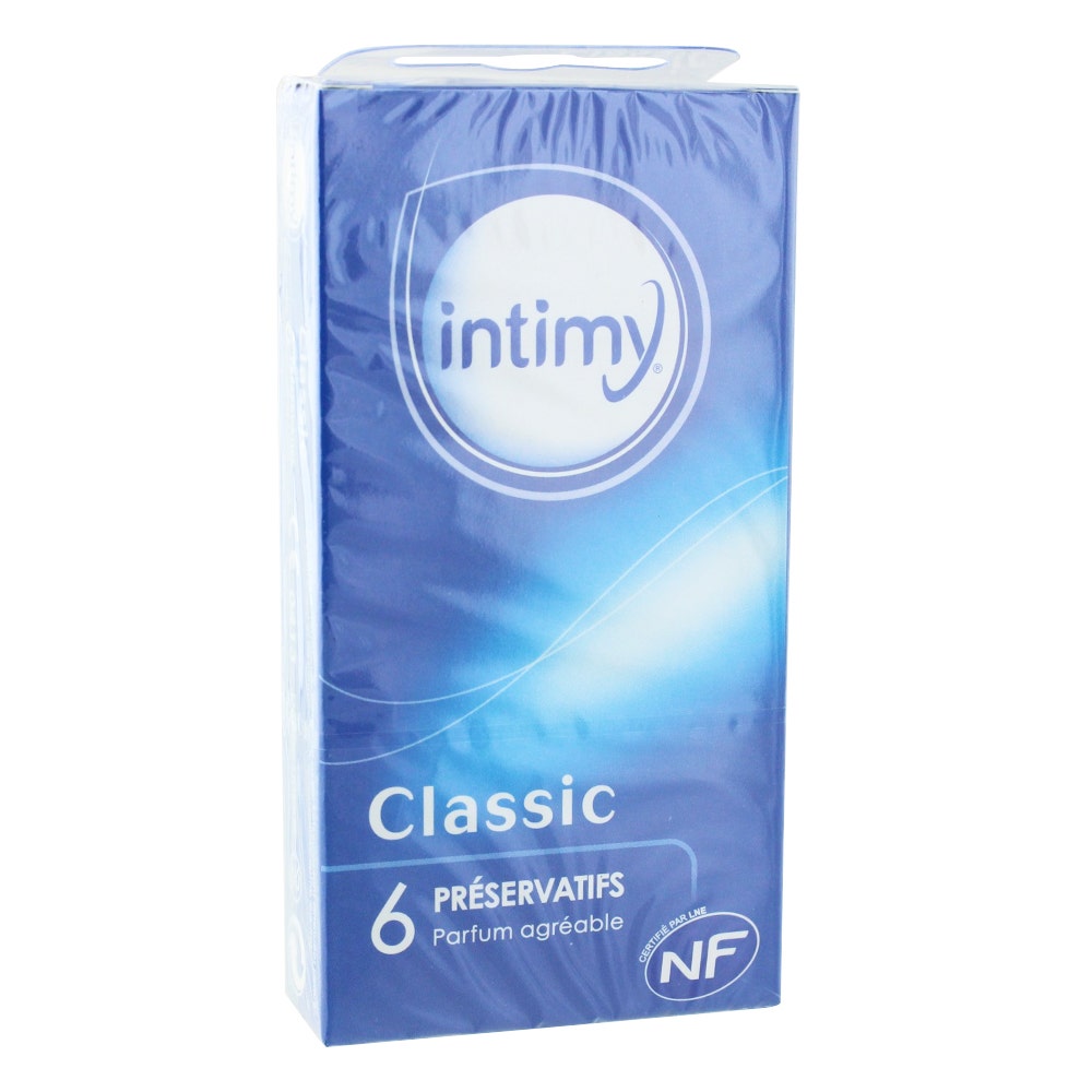 Intimy Classic Classical Lubricated Condoms X6 6 - Easypara