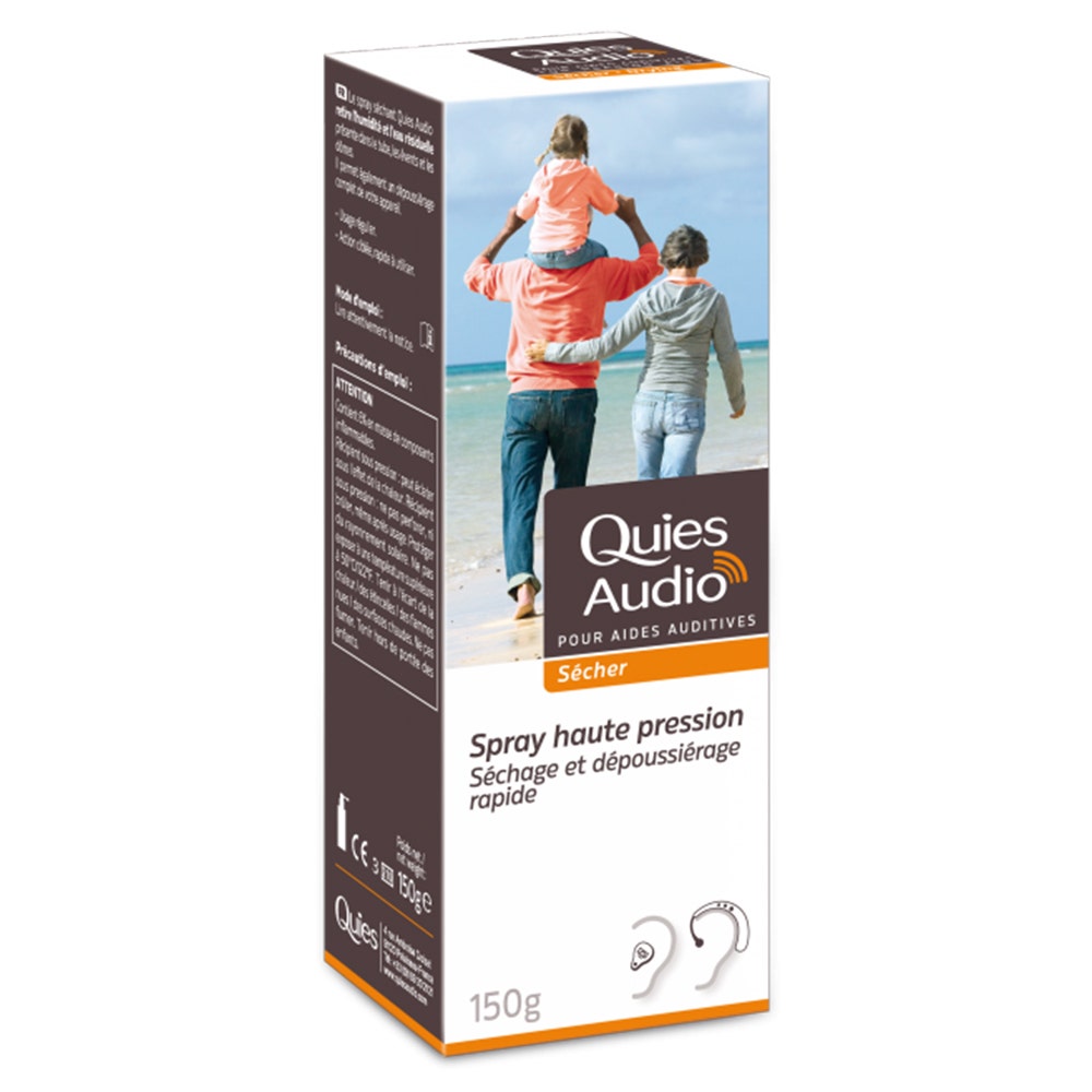 Quies Audio Drying Spray 150 ml - Easypara