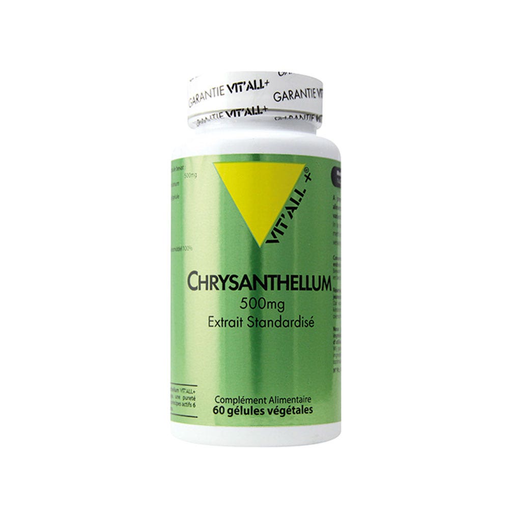 Vit'All+ Chrysanthellum 500mg 60 capsules - Easypara
