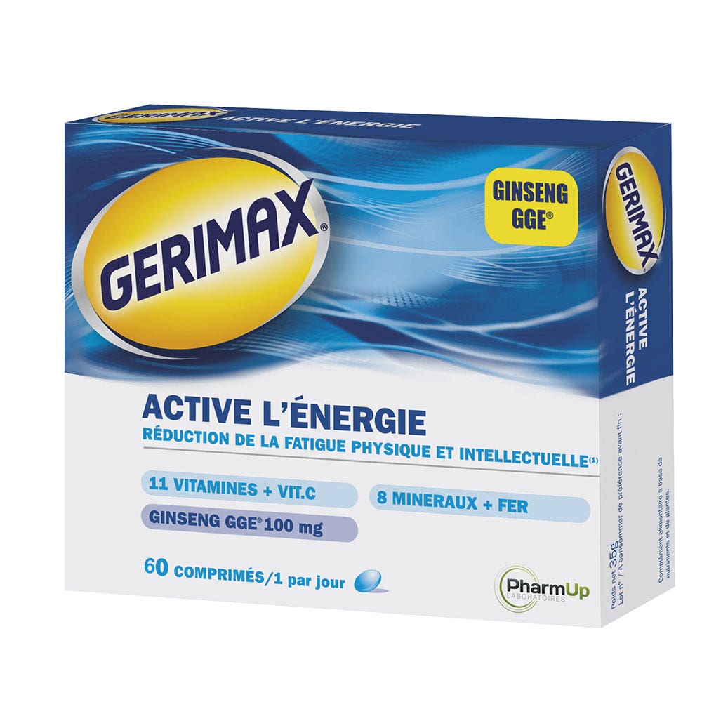 Gerimax Active Energy 60 Tablets - Easypara