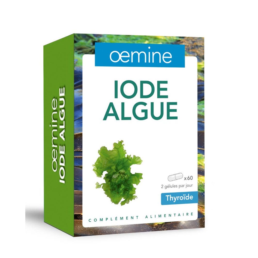 Oemine Iodine algae 60 capsules - Easypara