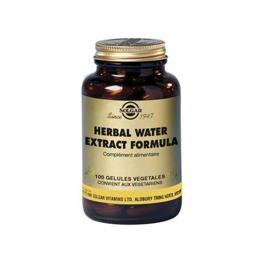 Solgar Herbal Water Extract Formula 100 Capsules - Easypara