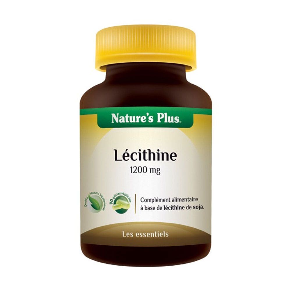 Nature'S Plus Lecithin 90 Capsules 1200mg - Easypara