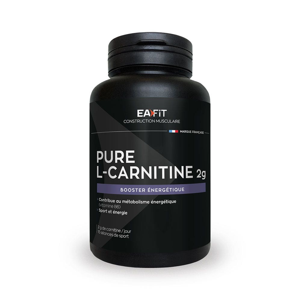 Eafit Pure L-carnitine 90 Gelules 2g - Easypara