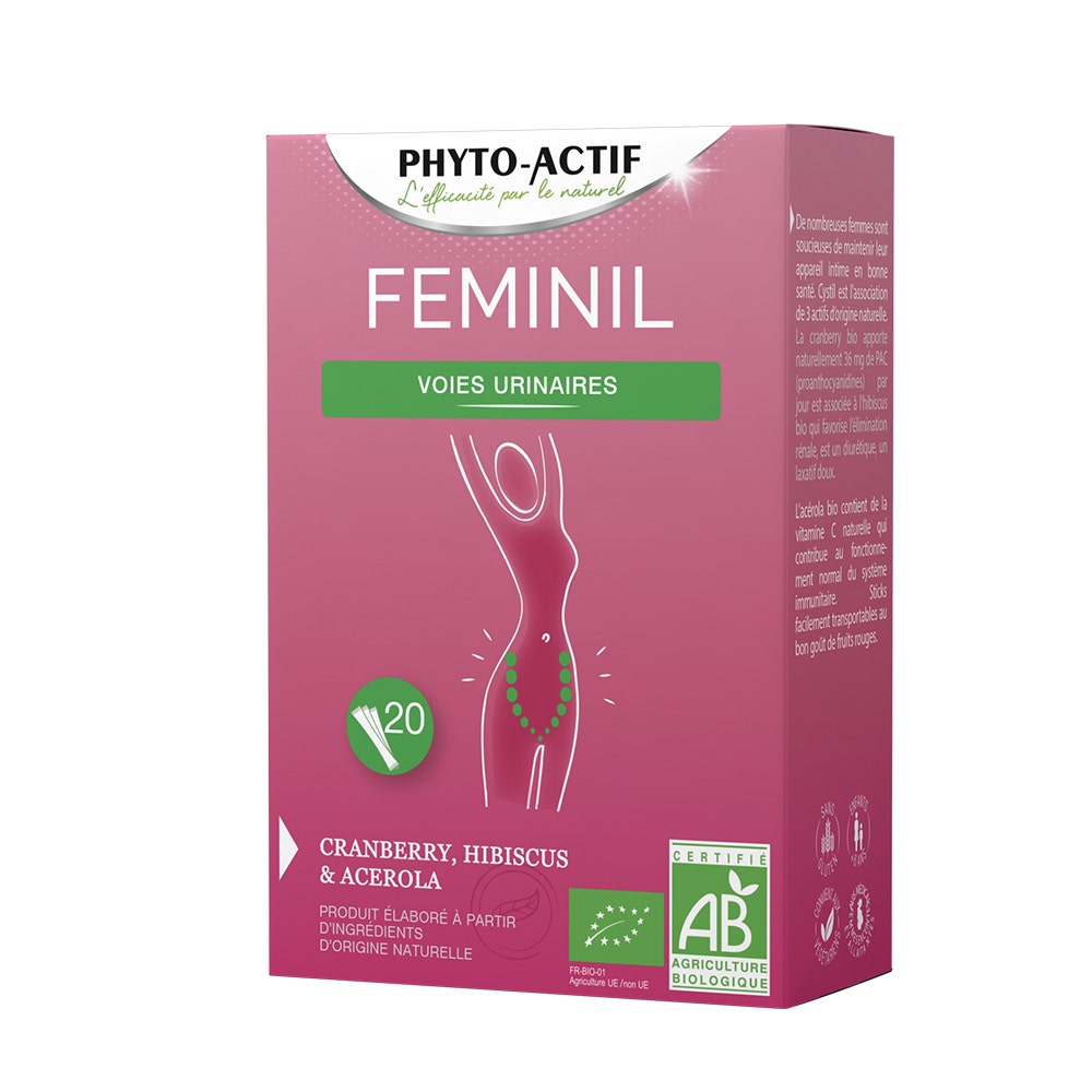 Phyto-Actif Feminil Feminine Urinary Comfort X 30 Tablets - Easypara