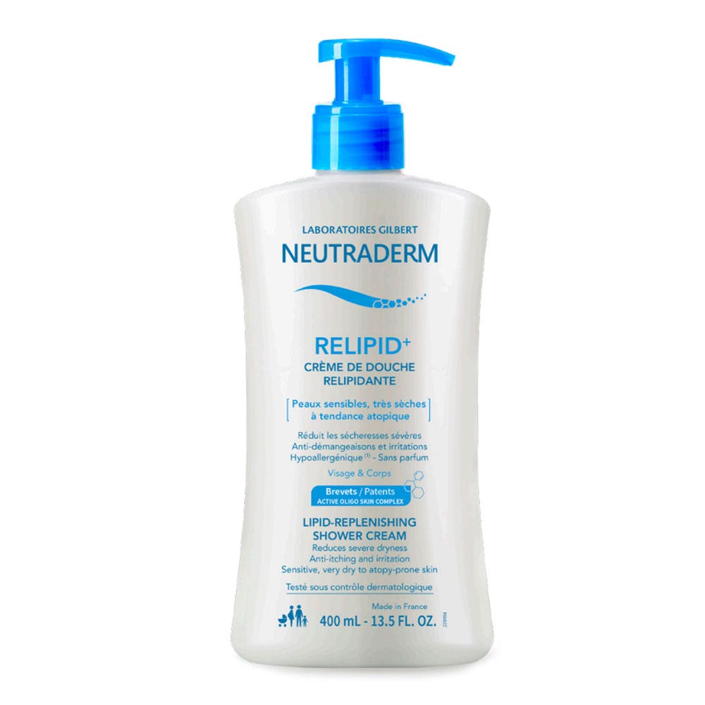 Neutraderm Relipid Shower Cream Sensitive Skin 400ml - Easypara