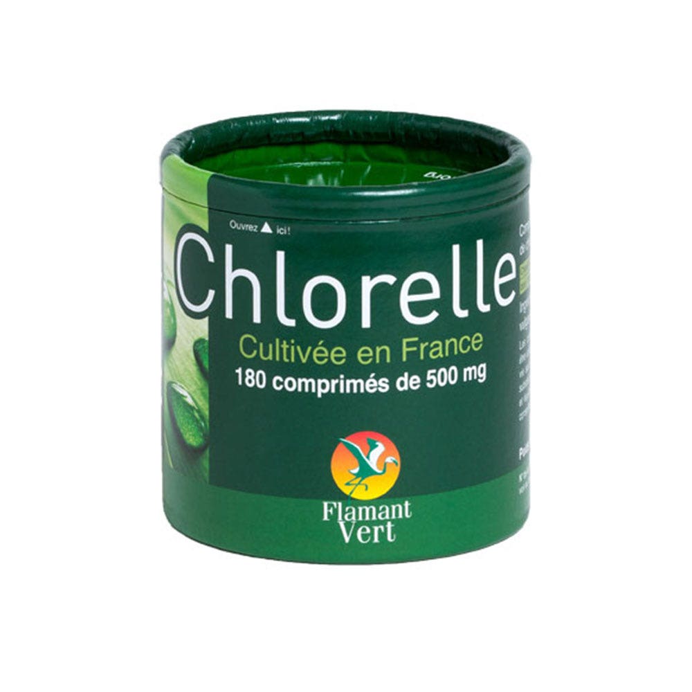 Flamant Vert Chlorella 180 Tablets - Easypara