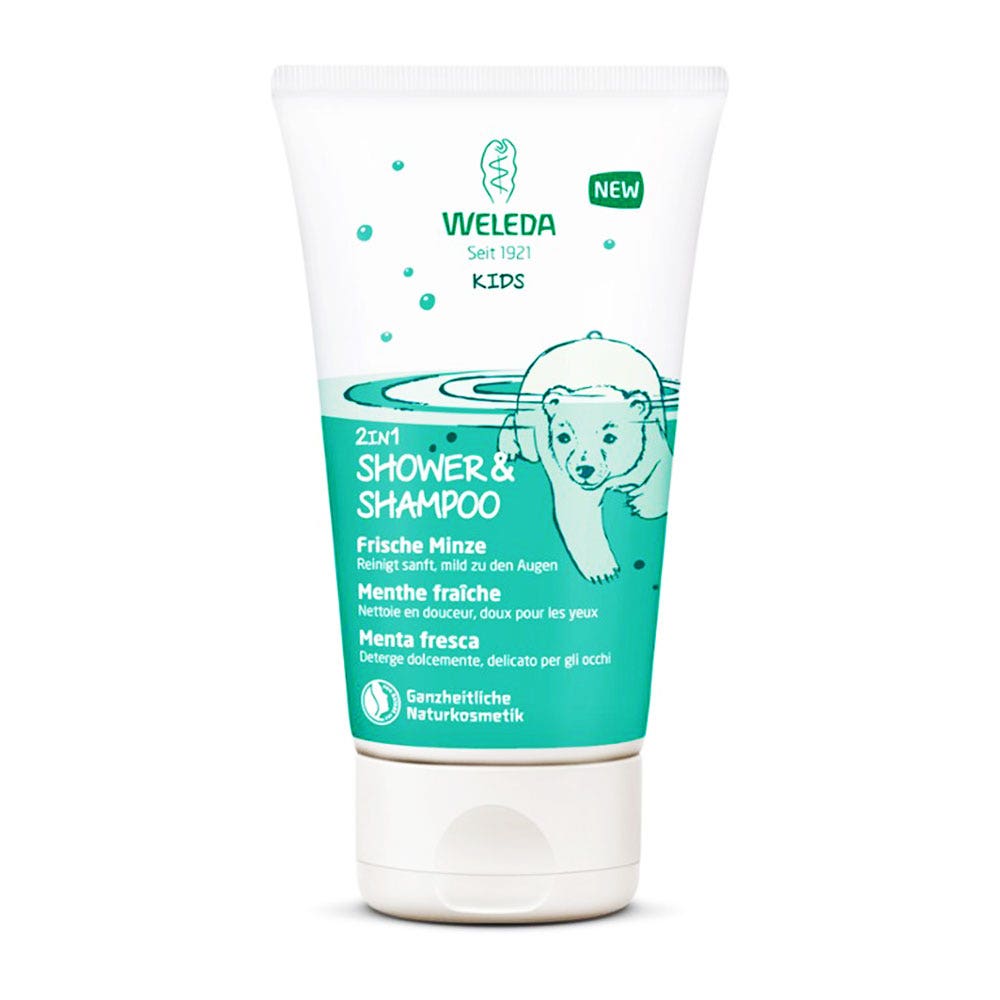 Weleda Kids 2 In 1 Shower Cream 150ml - Easypara