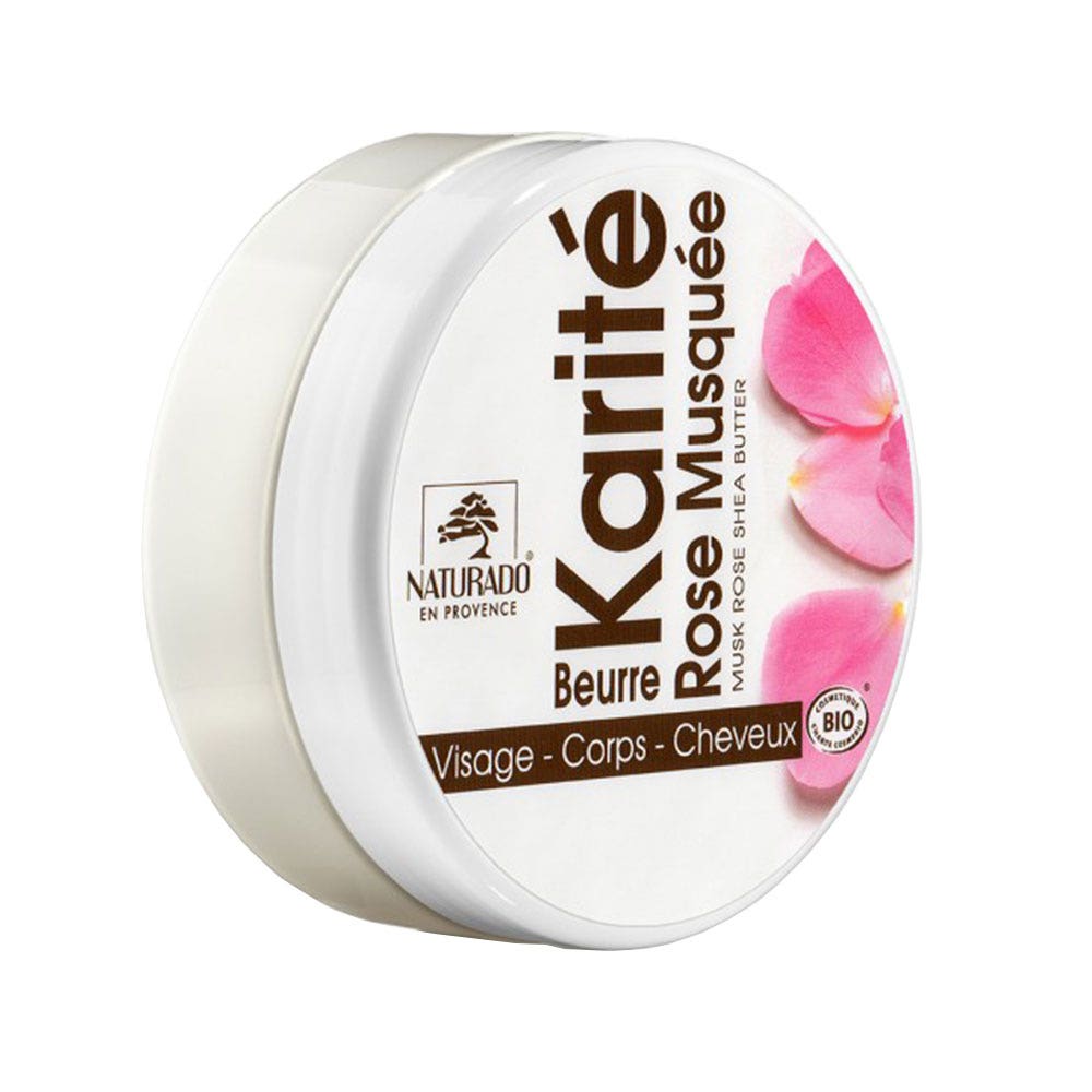 Naturado Shea Butter Muscat Rose 135g - Easypara