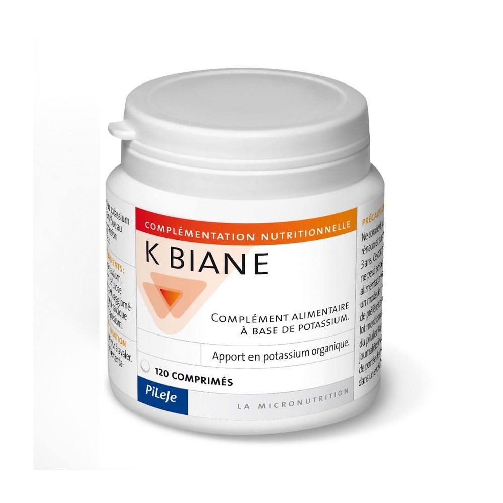 Pileje Potassium - K Biane X 120 Tablets - Easypara