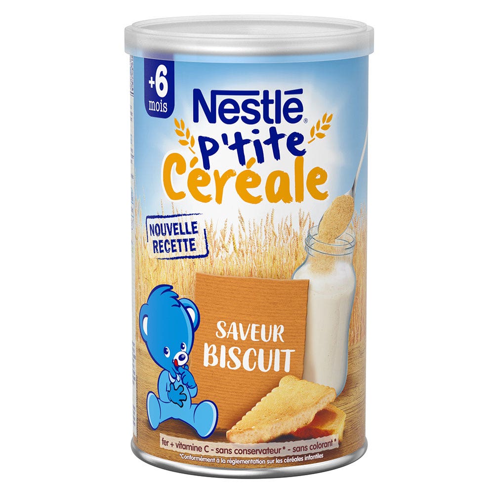 Nestlé Biscuits 6 Months Plus P'tite Cereale 400g - Easypara