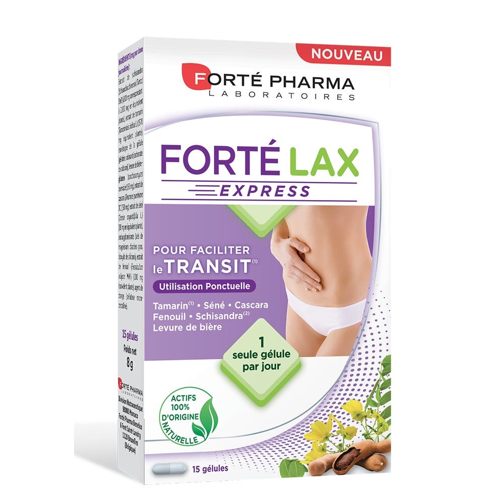 Forté Pharma Fortelax Express Easy Intestinal Transit Transit 15 ...