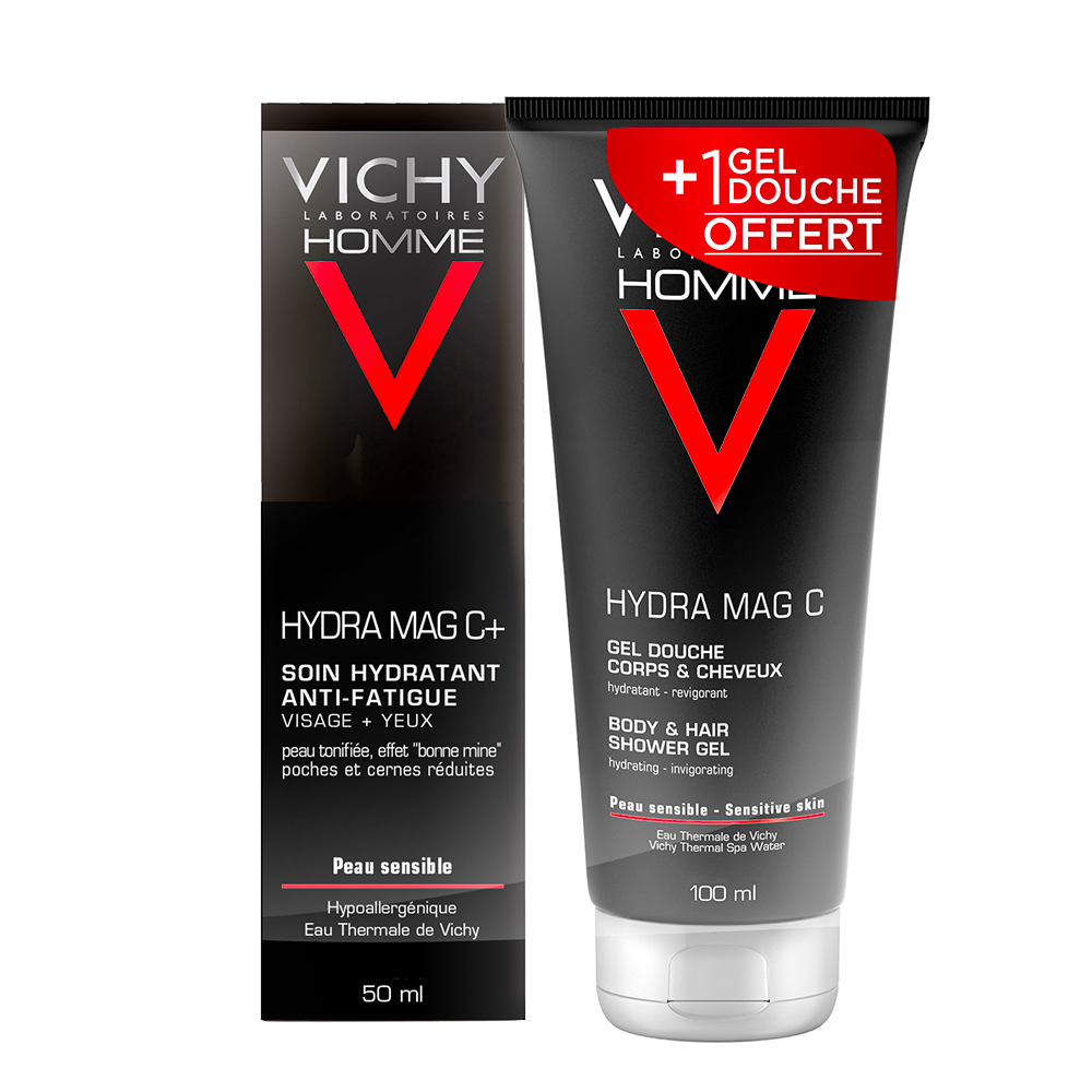 Vichy Man Set Idealizer Moisturiser +shower Gel 150ml - Easypara