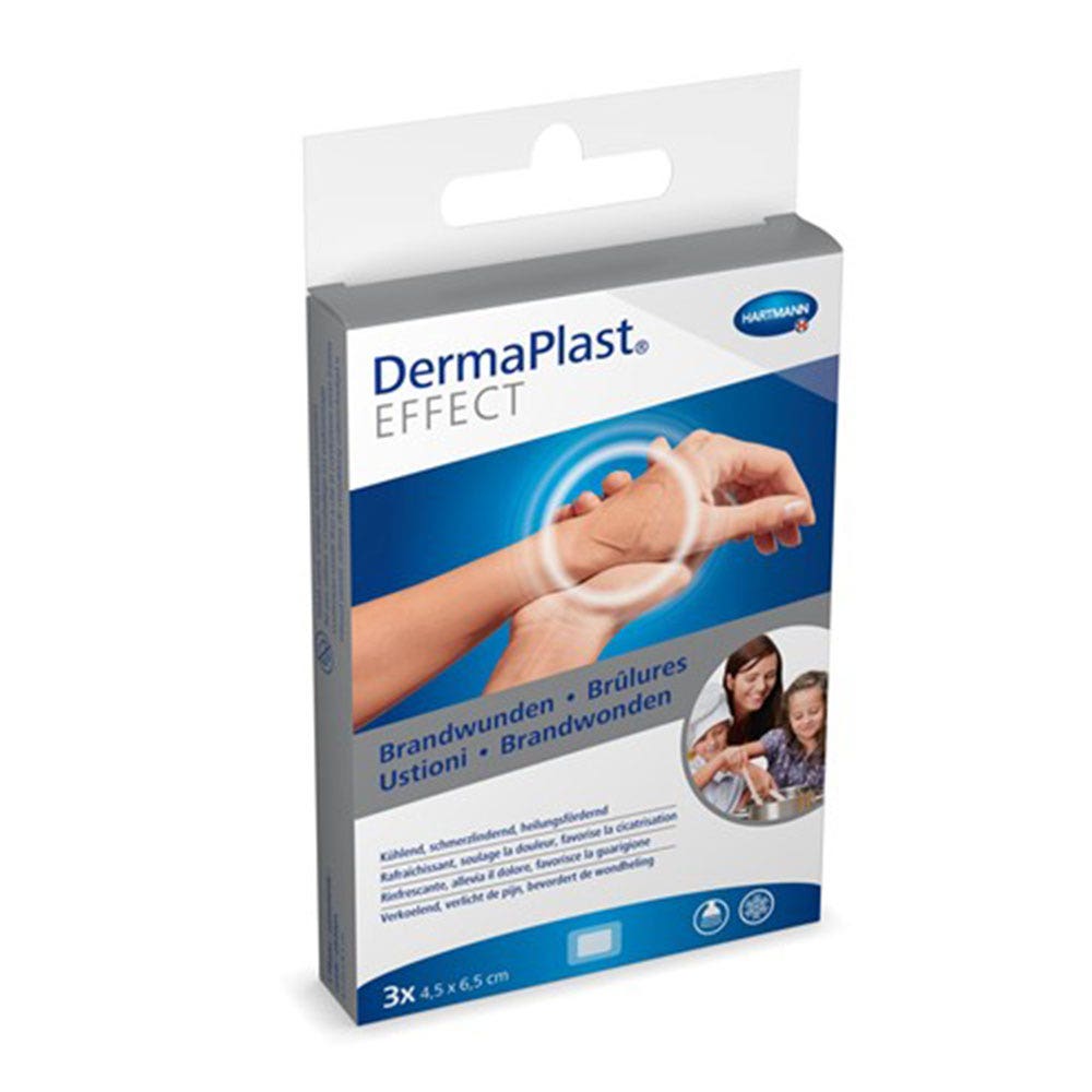 Hartmann Dermaplast Effect Burn Plasters 4.5x6.5mm x8 - Easypara