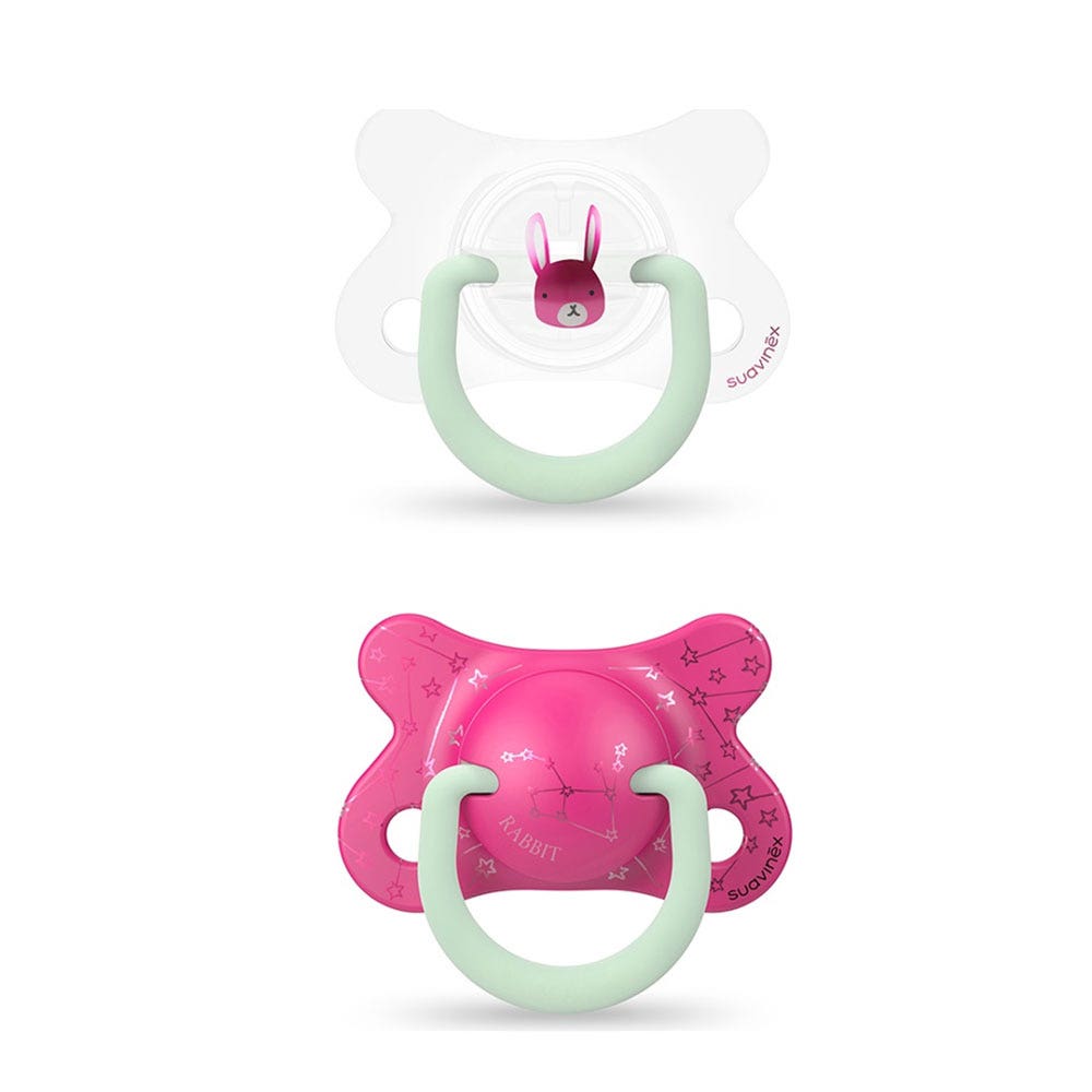 Suavinex Night & Day Anatomical Reversible Pacifier From 2 to 4 months ...