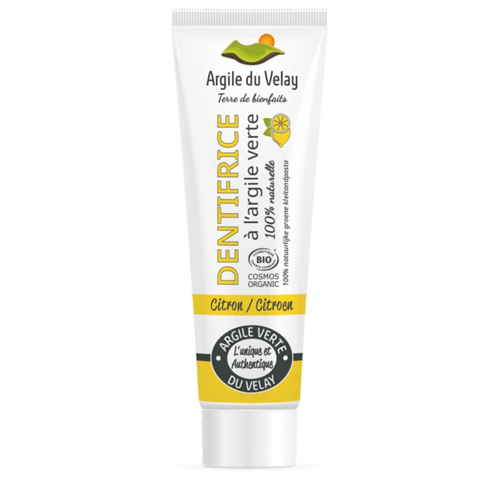 Beliflor Cosmos Organic Du Velay Lemon Toothpaste 75ml - Easypara