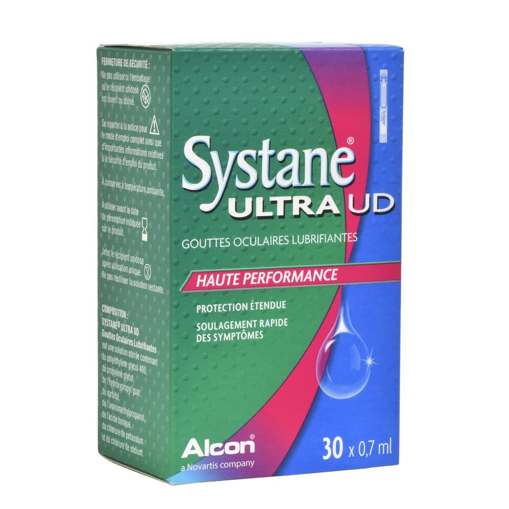 Alcon Systane Lubricant Eye Drops 30x0, Ultra Ud Ultra UD 7ml - Easypara