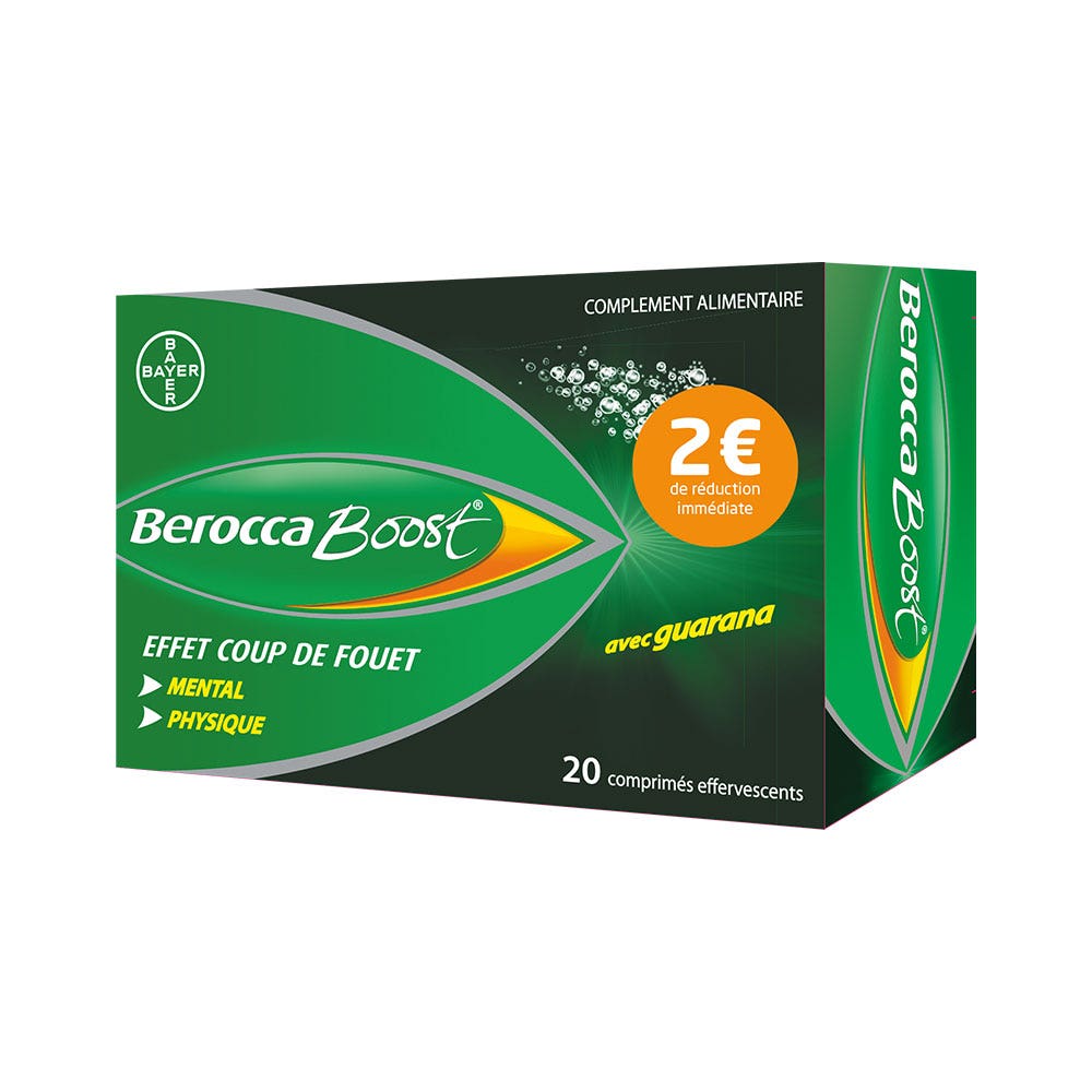 Bayer Berocca Effervescent Energy Boost Tablets offer 2 X20 - Easypara