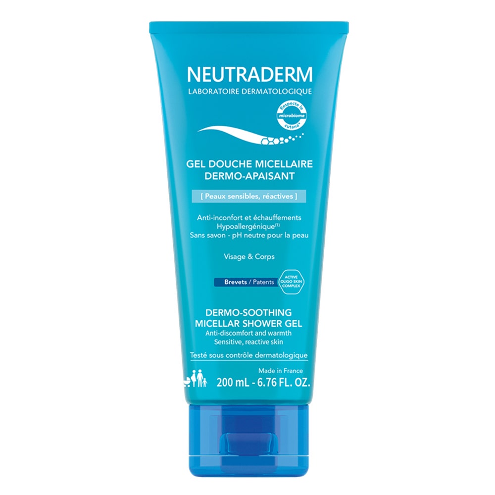 Neutraderm Micellar Soothing Shower Gel sensitive skin 200ml - Easypara