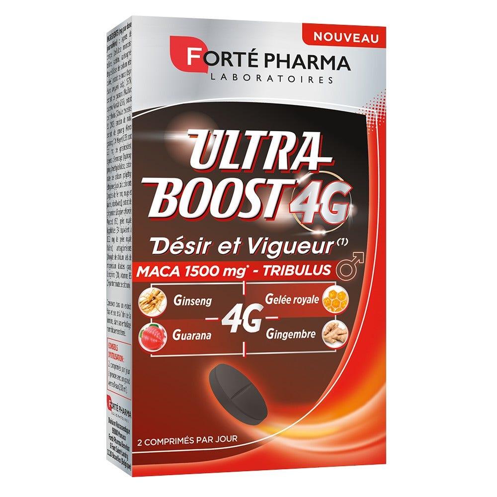 Forté Pharma Ultra Boost 4G Desire & vigor 30 tablets - Easypara