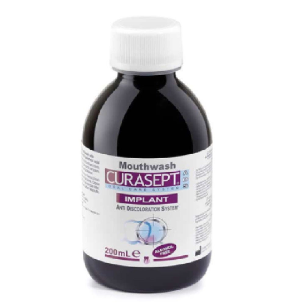 Curasept ADS Implant mouthwash 200ml - Easypara