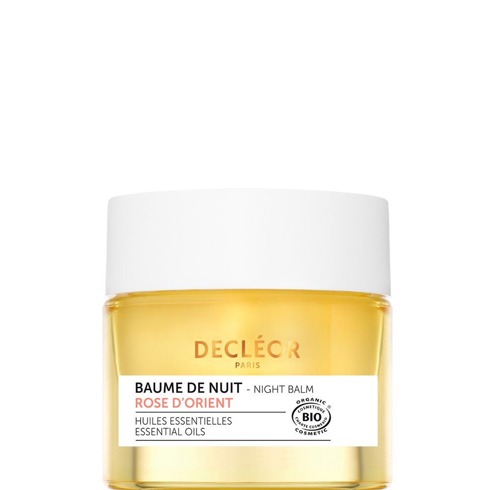 Decléor Oriental Rose Soothing organic face night balm 15ML - Easypara