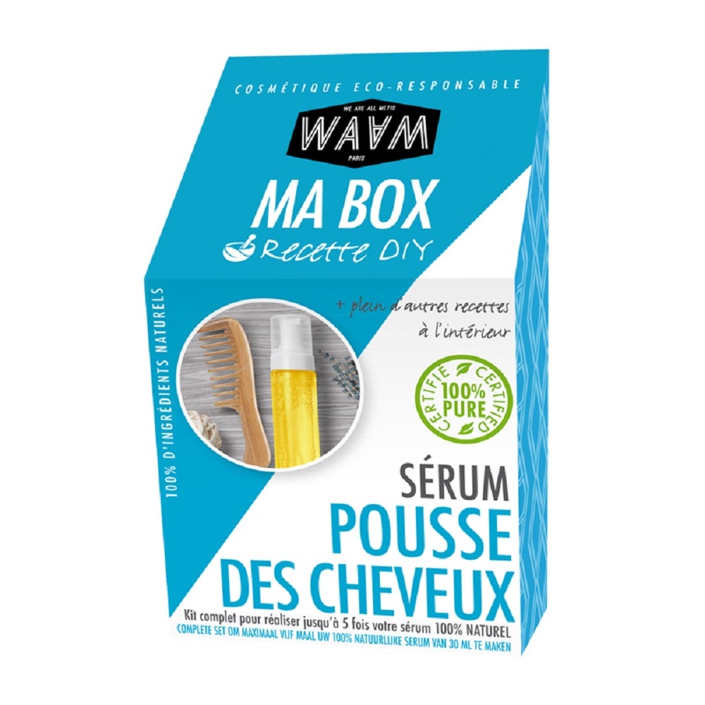 My box DIY recipe Hair Boost Serum - Waam - Easypara