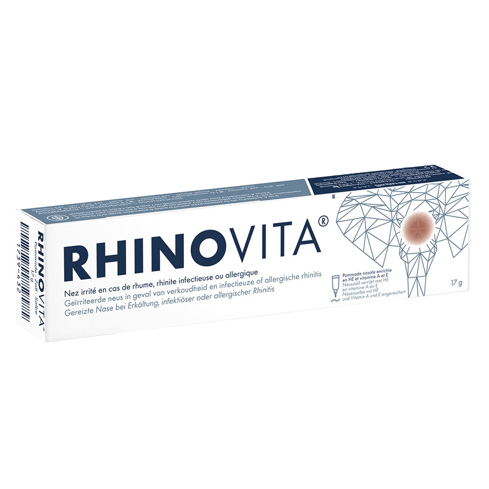 Rhinovita Rhinovita Nasal ointment dry & irritated nose 17g - Easypara