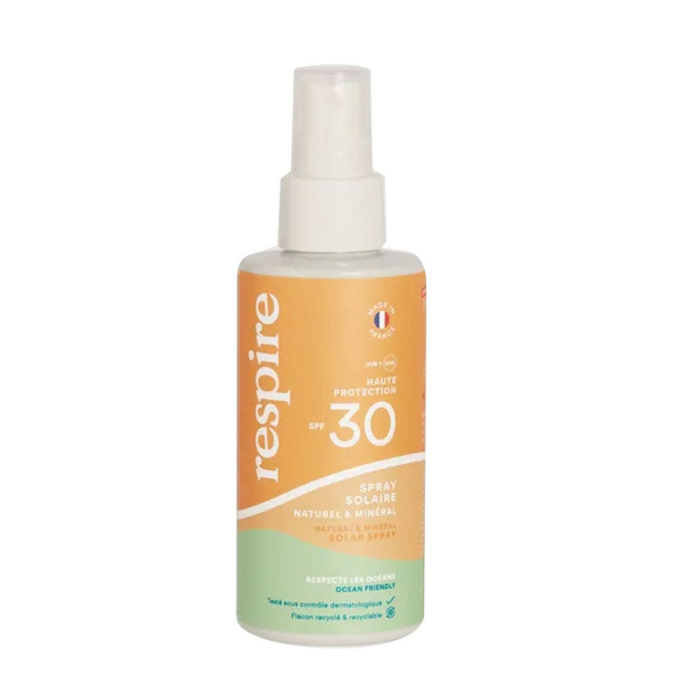 Respire Natural and mineral sun spray SPF30 75ml - Easypara