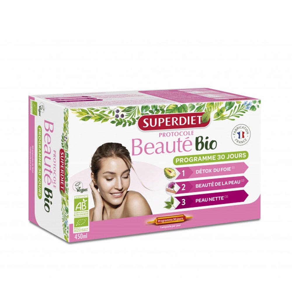 Superdiet Bioes beauty protocol 3x10 15ml ampulas - Easypara