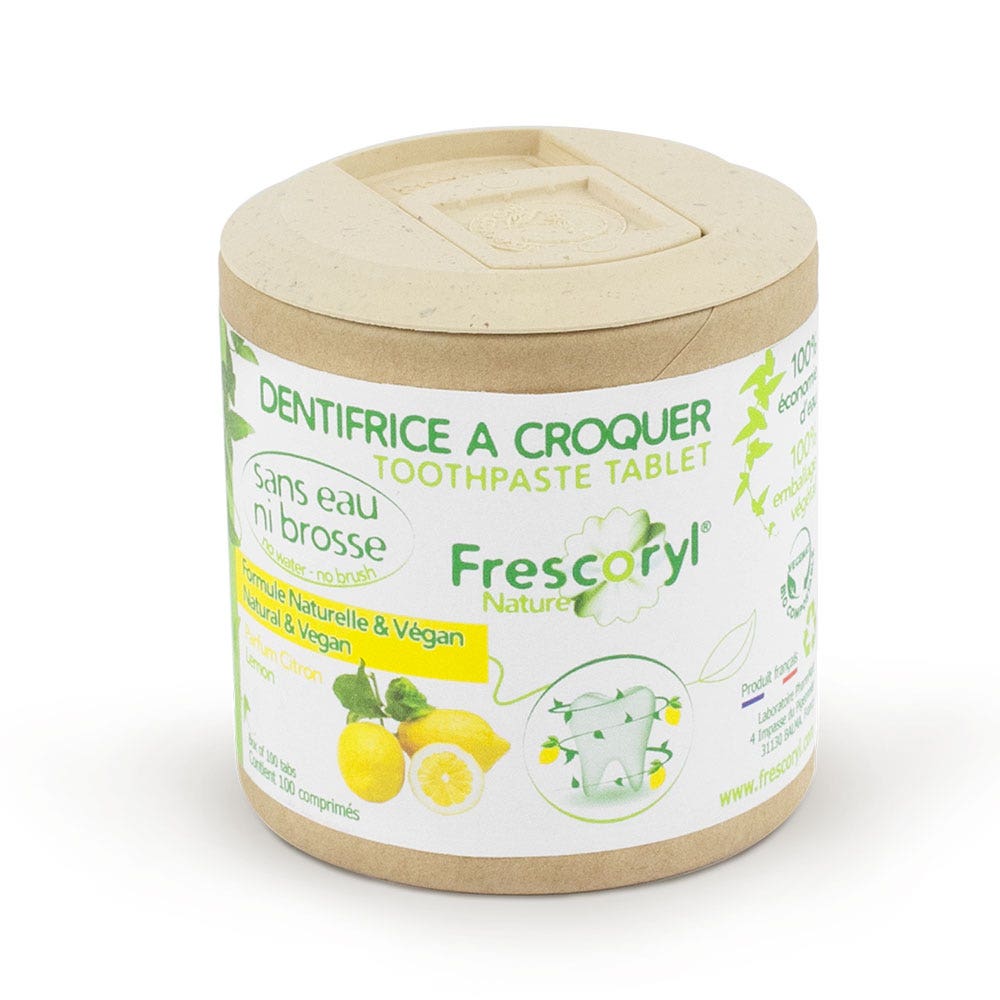 Frescoryl Chewable Toothpaste Lemon Perfumes 100 tablets - Easypara