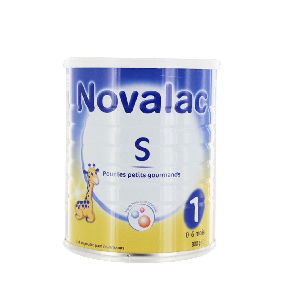 Novalac Novalac S 1 Milk Powder 0 to 6 months 800 g - Easypara
