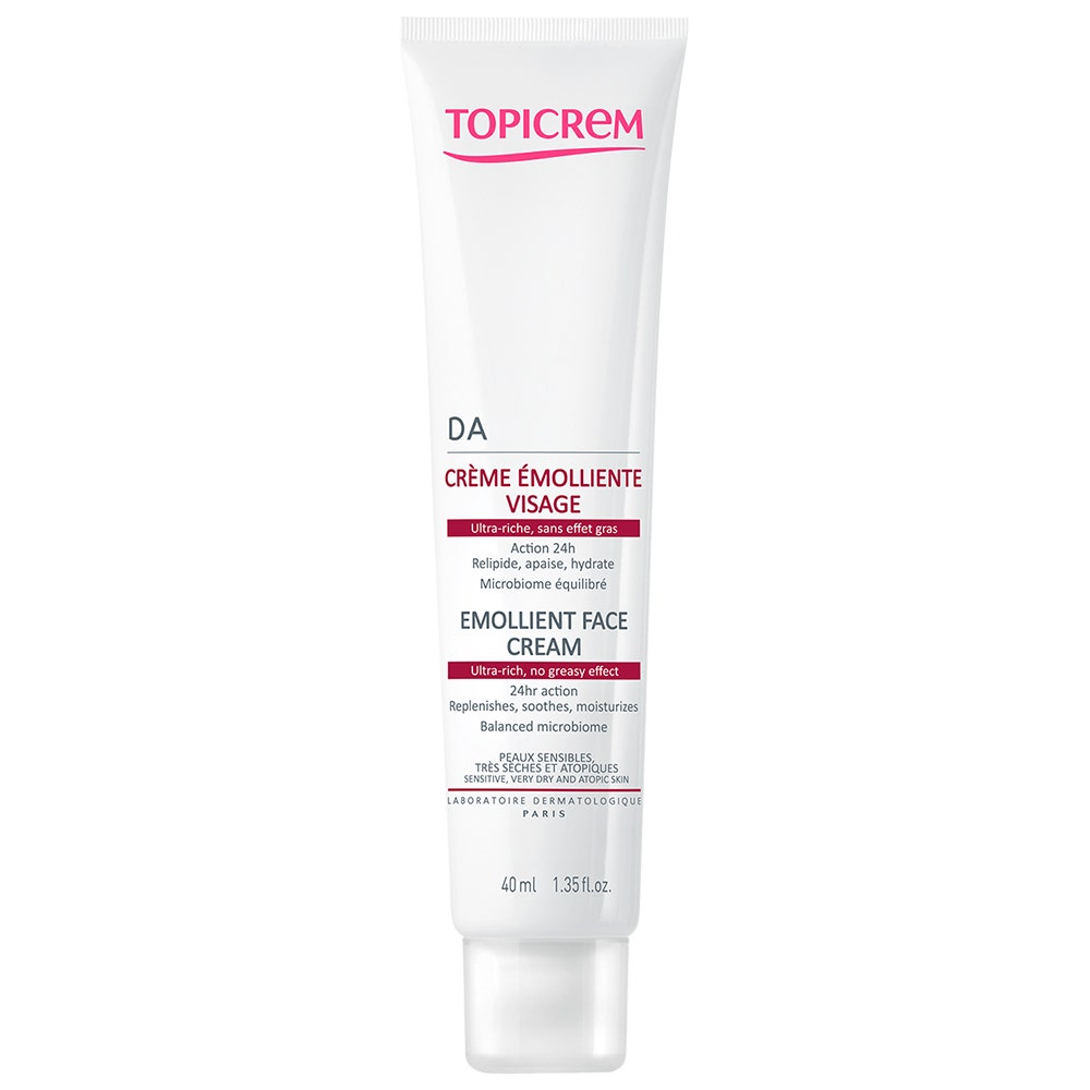 Topicrem Da Atopic Skin Emollient face cream Sensitive, very dry and ...