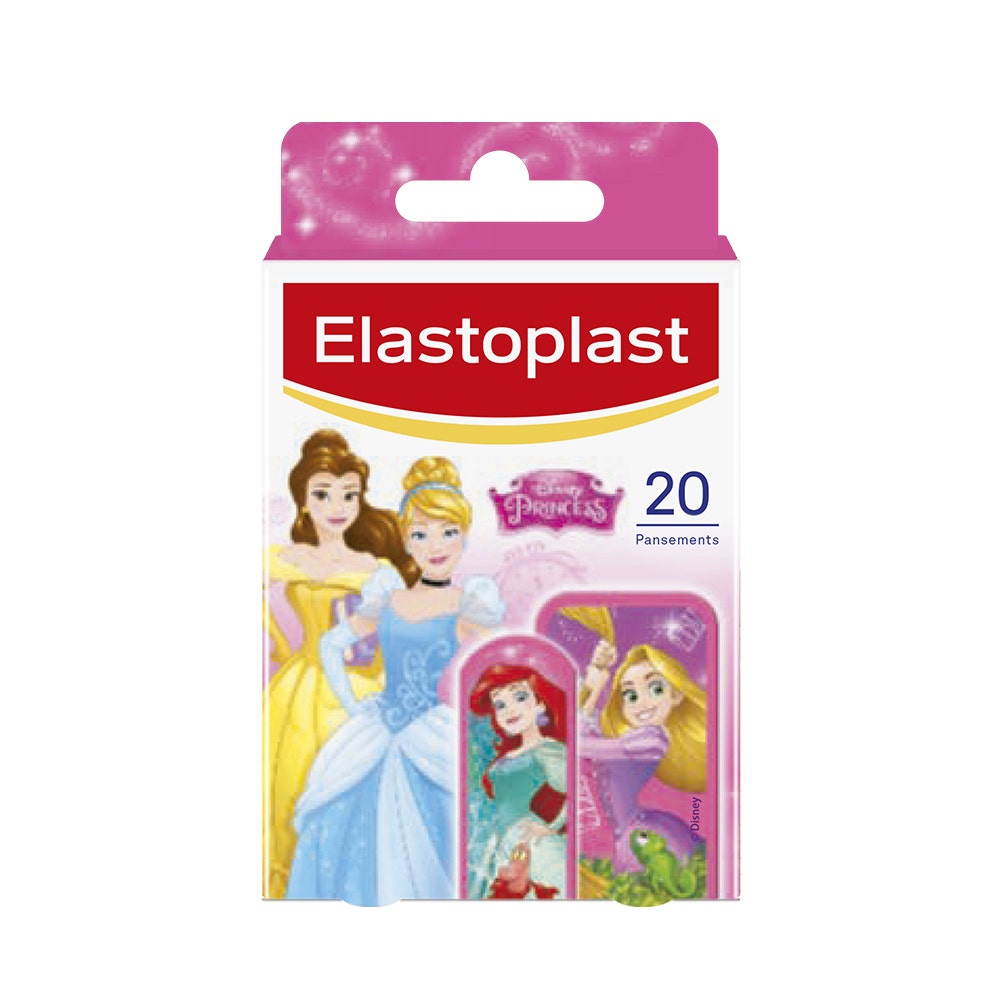Elastoplast Kids Plasters X 16 Princess Disney Collection 2 formats x20 ...