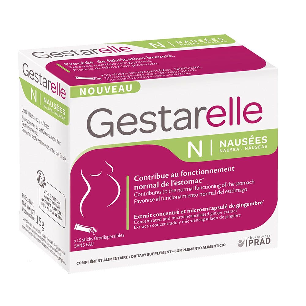 Iprad Gestarelle N Nausea x15 sticks - Easypara
