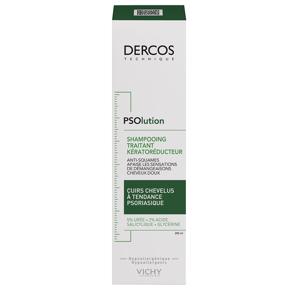 Vichy Dercos PSOlution Keratoreducing Shampoo 200ml - Easypara
