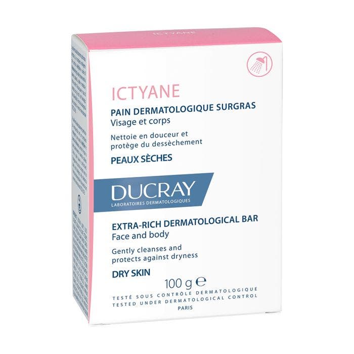 Extra Rich Dermatological Bar Ictyane 100g-Dry Skin Ducray - Easypara