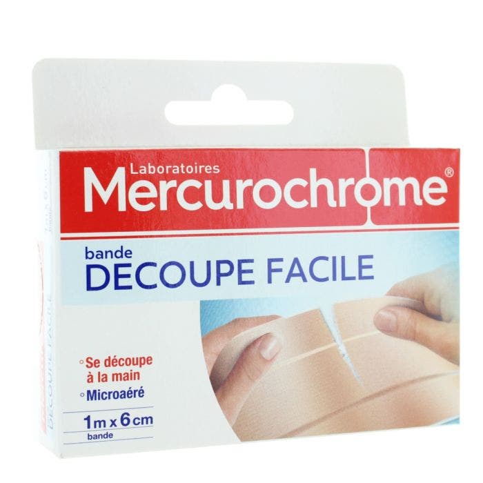 Easy To Cut Strip 1mx6cm - Mercurochrome - Easypara