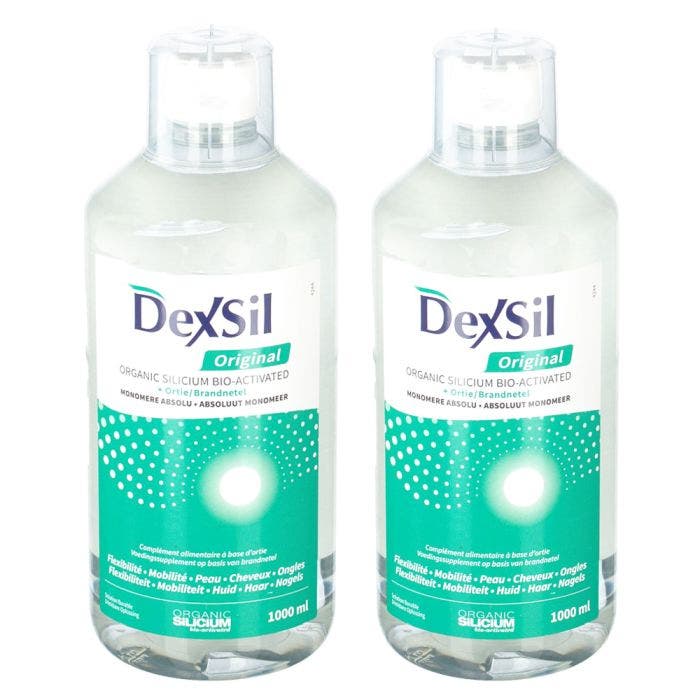 Drinkable Liquid Solution Silicium 2x1l- Dexsil - Easypara