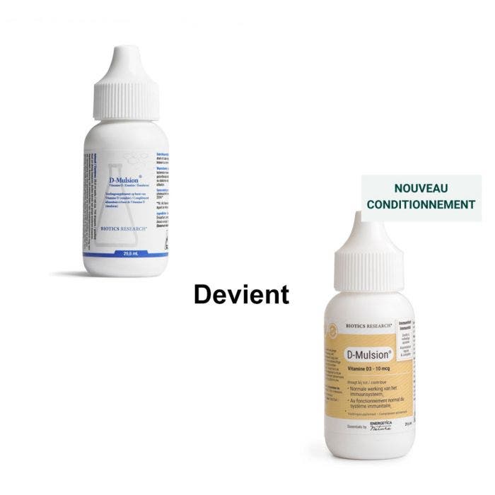 Bio D-mulsion Vitamin D 29.6ml-Vitamine D Biotics Research - Easypara